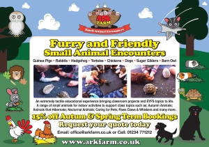 Ark Farm - Mobile Farm for Schools in Beds, Bucks, Herts & Cambs